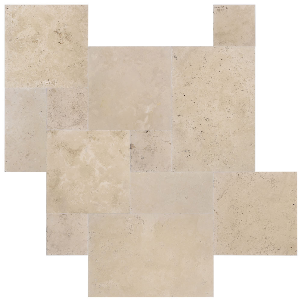 Ivory Natural | Travertine Pavers - StoneHardscapes, LLC
