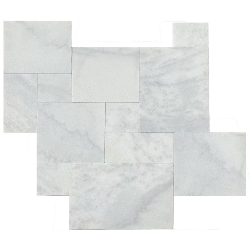 Mugla White Xtreme Grip Pavers Marble - StoneHardscapes, LLC, LLC