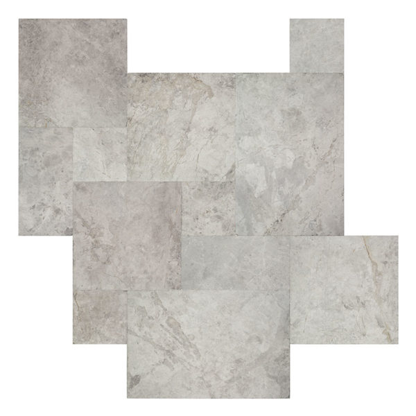 Marina Grey Leathered Pavers Marble | StoneHardscapes, LLC, LLC